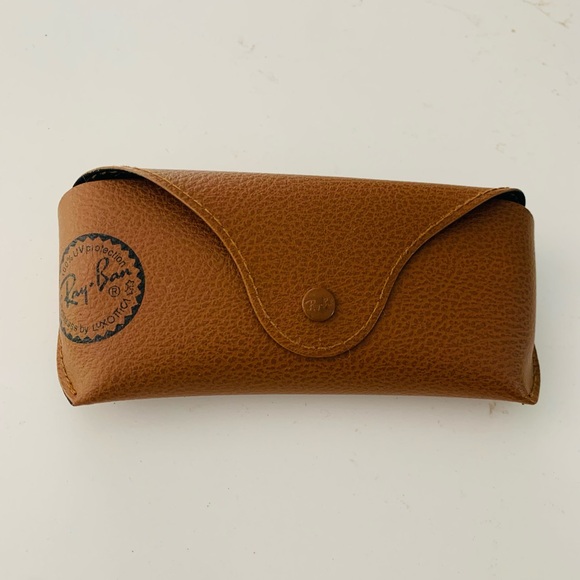 Ray-Ban | Accessories | Ray Ban Leather Pouch Universal Soft Sunglasses ...